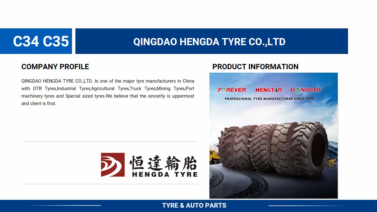 QINGDAO HENGDA TYRE CO.,LTD - Exhibitors - Tyres, Automotive Vehicles ...